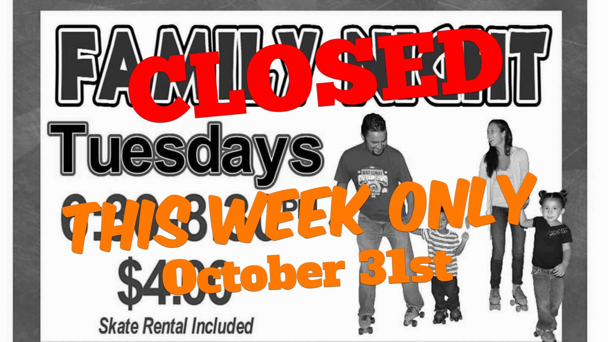 Tuesday Family Night — Roller Dome North