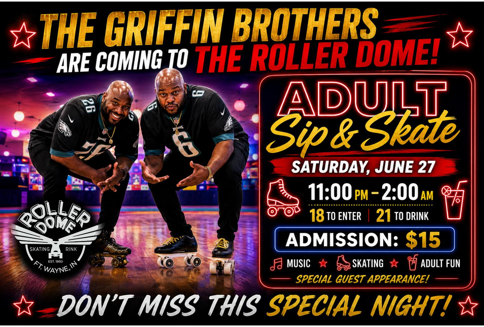 Griffin Brothers — Roller Dome North